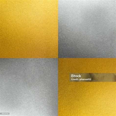 Square Gold And Silver Checkered Texture Backgroundgold And Silver