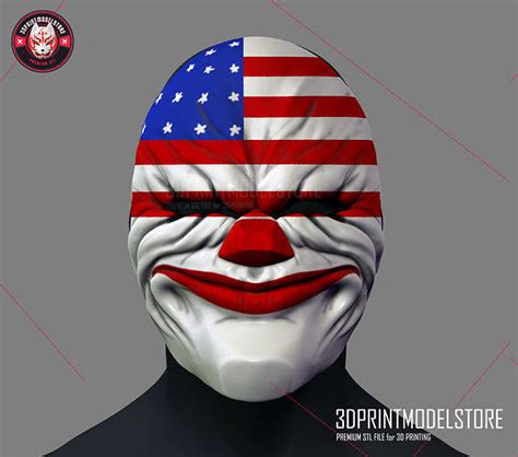 Payday Clown Masks