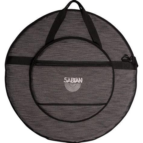 Sabian Classic 24 Cymbal Bag Heathered Black Musicians Friend