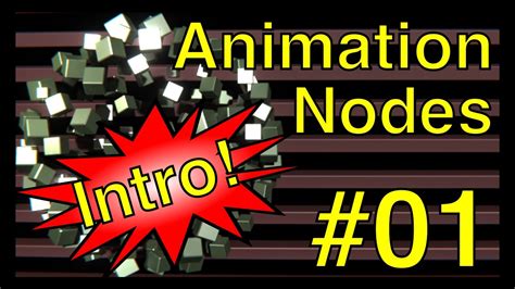 Cubes Animation Nodes Tutorial Series 1 Youtube