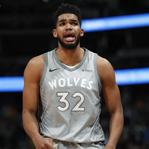 Karl Anthony Towns T Wolves Cant Get Embarrassed Thats Just