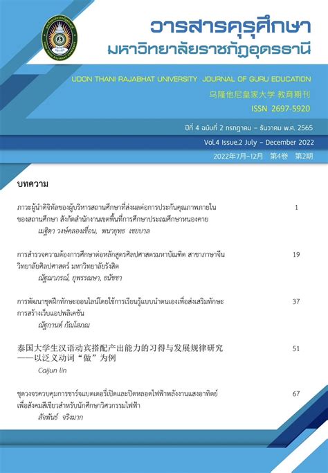 สถาบันวิจัยและพัฒนา มหาวิทยาลัยราชภัฏอุดรธานี