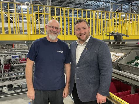 Last Week We Had The Honour Of Hosting Tyler Allsopp Our Local Member Of Provincial Parliament