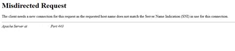 421 Misdirected Request Error Fix Quick And Easy Solutions