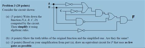 Solved Problem Points Consider The Circuit Shown Chegg Com