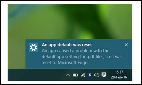 Fix An App Default Was Reset Error In Windows 10