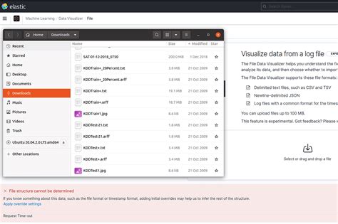 Re File Structure Cannot Be Determined Visualize Data From A Log File Kibana Discuss