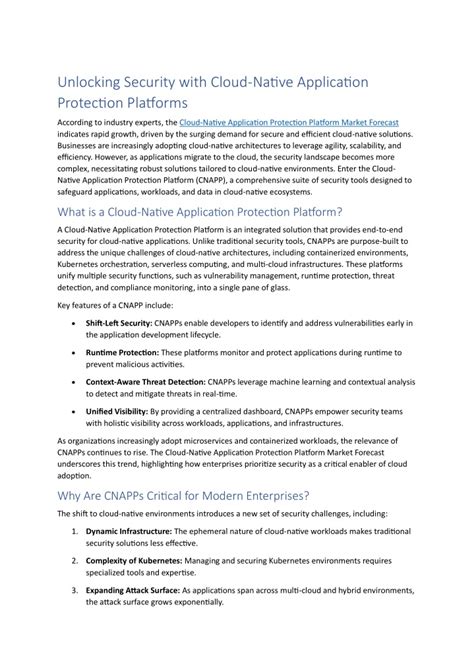 Ppt Unlocking Security With Cloud Native Application Protection