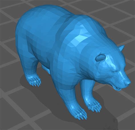 Stl File Rust Bear Model 🐻・3d Printable Model To Download・cults