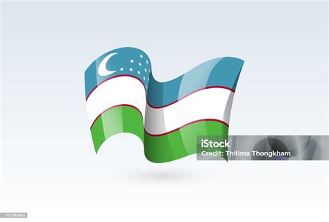 흰색 배경에 고립 된 벡터 그림 바람에 펄럭 이는 국기 벡터 아이콘 국가 기호를 흔들어 7월에 대한 스톡 벡터 아트 및 기타 이미지 Istock