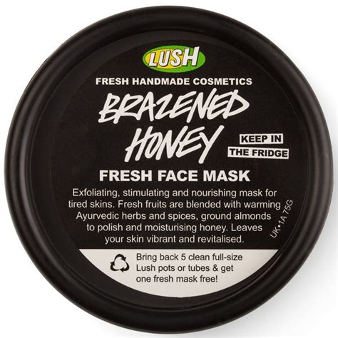Lush Brazened Honey Fresh Face Mask