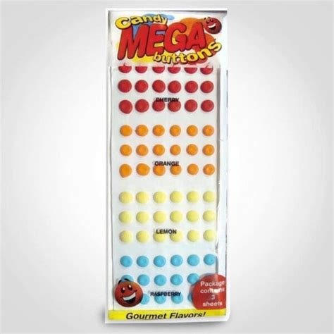 Mega Candy Buttons 24pk