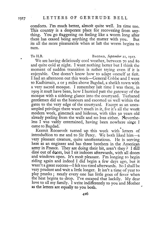The Letters Of Gertrude Bell Vol Ii Lady Bell D B E Free Download Borrow And Streaming