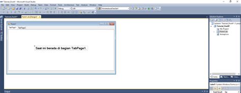 Cara Menggunakan Tab Control Di Visual Basicnet Dwiay Dal1809