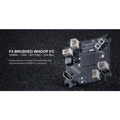 Betafpv F4 Brushed Flight Controller Frsky Rx Osd Shopee Singapore