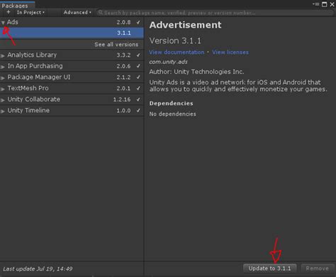 Iunityadslistener Not Found Unity Services Unity Discussions