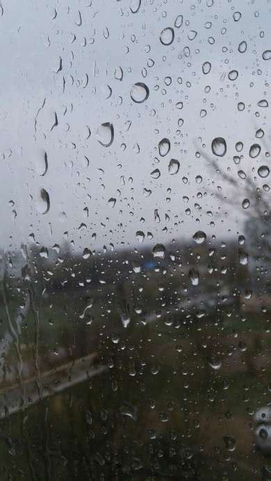 دانلود تصویر زمینه باران روی شیشه Hd مخصوص موبایل
