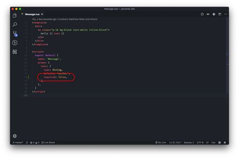 Required Attribute For Props Not Populating · Issue 294 · Vue