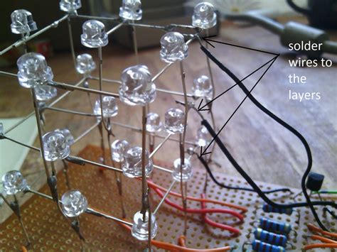 Making An Arduino 3x3 Led Cube In Less Than 30 Minutes 8 Steps