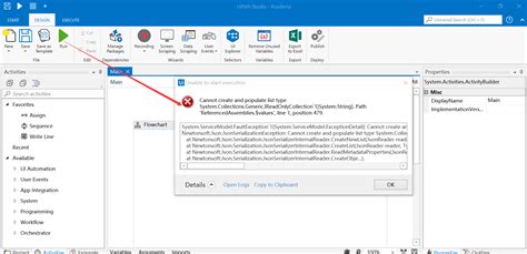Uipath Studio Run Error Help UiPath Community Forum
