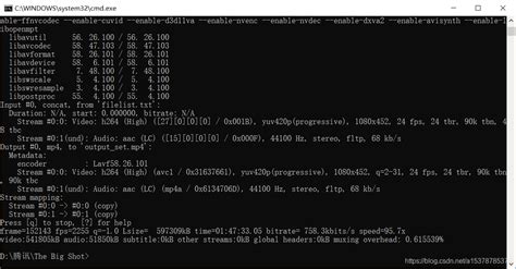 使用 Ffmpeg 快速合并视频文件ffmpeg视频合并 Csdn博客