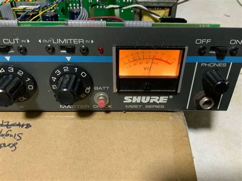 Shure M267 4 Input Transformer Mixer Everything Else On Carousell