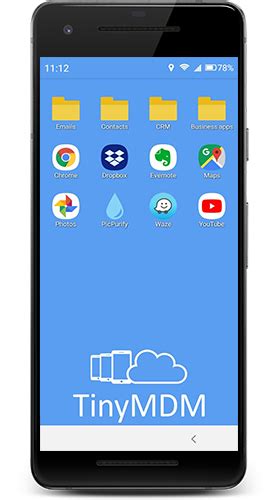 Setup Kiosk Mode Lock Task Mode Help Resources TinyMDM
