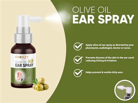 Olive Oil Ear Spray Ear Cleaning Clinic