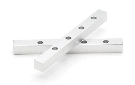 2pcslot Worktable Positioning Bar 125126mm With Positioning Screw Wavetopsign