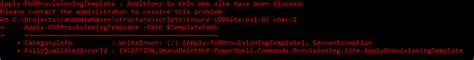 Apply Pnpprovisioningtemplate Fails For Page Layouts In Publishing Portal · Issue 2495 · Pnp