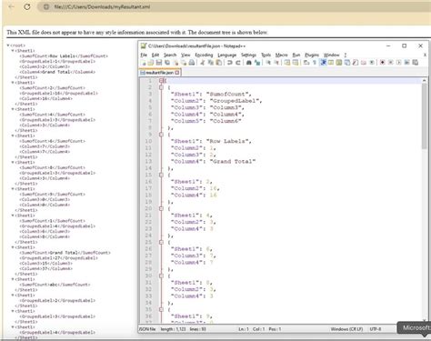 Xml To Json في Cnet محول Xml إلى Json عبر الإنترنت