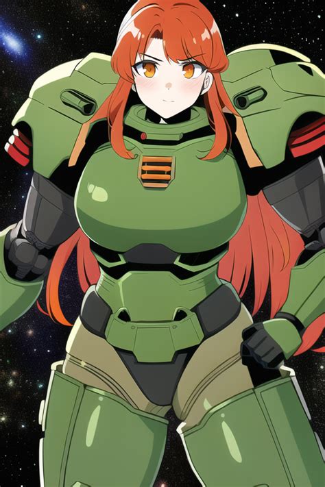 Doom Girl In Armor By Lordofthyshadow On Deviantart