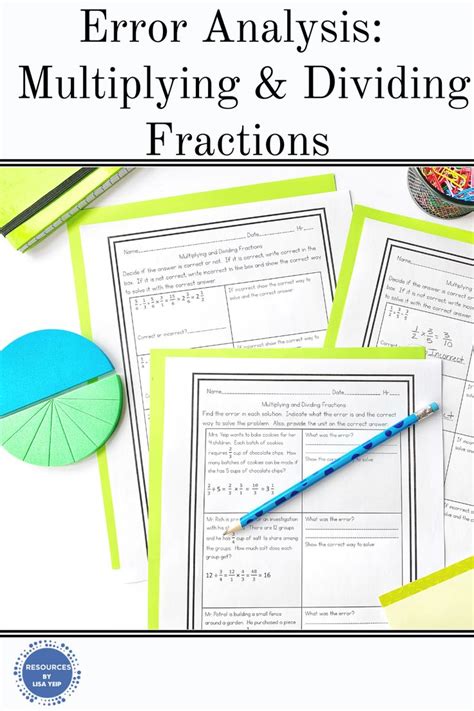 Multiplying And Dividing Fractions Error Analysis Fractions Error Analysis Higher Level