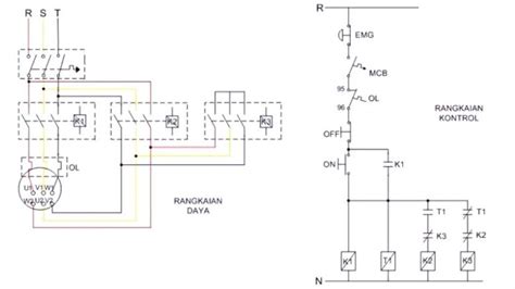 Rangkaian Star Delta Pengertian Cara Kerja Dan Wiring Star Delta