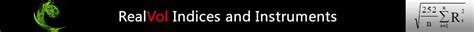 Realized Volatility Calculation Vs Implied Volatility