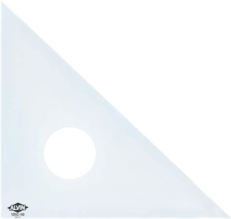 Alvin Clear Professional Acrylic Drafting Triangle 3060 Degrees 14″ Model 130c 14 Multipurpose