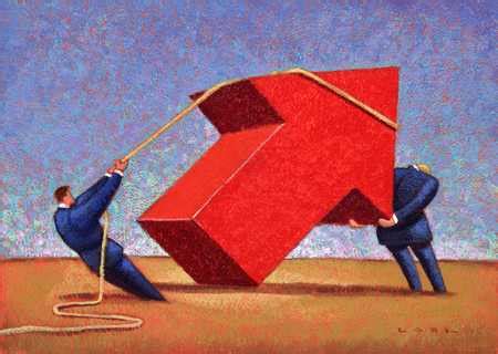 Stock Illustration Men And Arrow