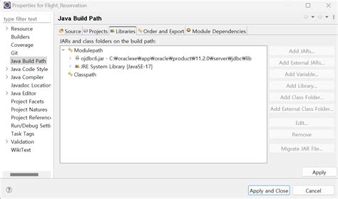 Java와 Oracle Db 연동 Jdbcdaodtoeclipse