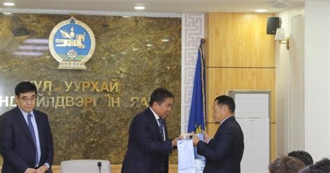 УУХҮЯ ны Төрийн бичгийн даргаар томилогдсон С Магнайсүрэн үүрэгт ажлаа хүлээн авлаа