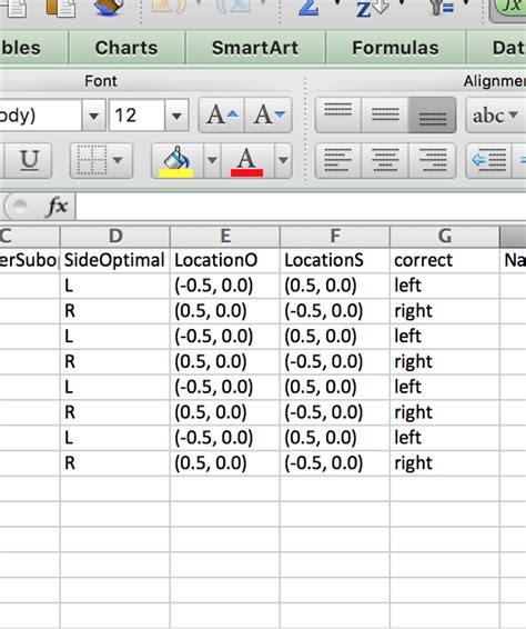 Using Conditions File To Set Position Of A Stimuli Image Or Text