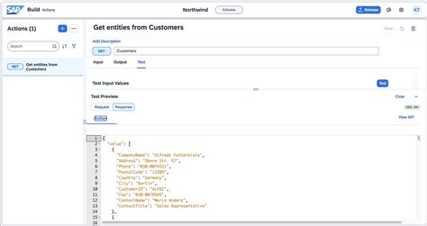 Sap Build Process Automation Consume An Odata Api Sap Community