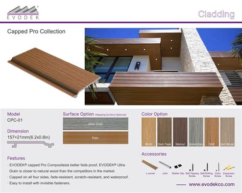 Evodek On Linkedin Cladding Wpc Evodek Outdoor