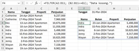 Rumus Filter Excel Excelandor