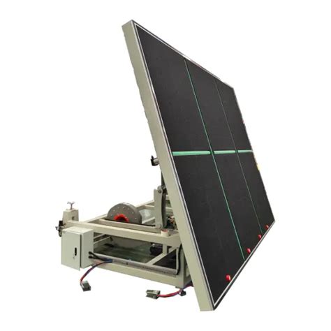 Glass Tilt Loading Air Flotation Breaking Table For Manual Glass Cutting Machine Manual Glass