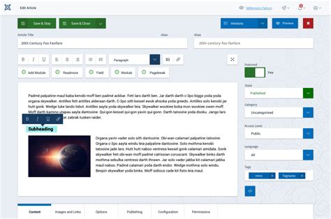 Joomla 4 Backend Admin Dashboard Ui Revealed Joomshaper