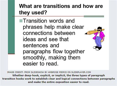 Making Effective Paragraph Transitions 5 Last Of The Series