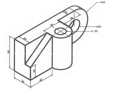 Solved Figure Below Shows The Pictorial View Of Object Draw