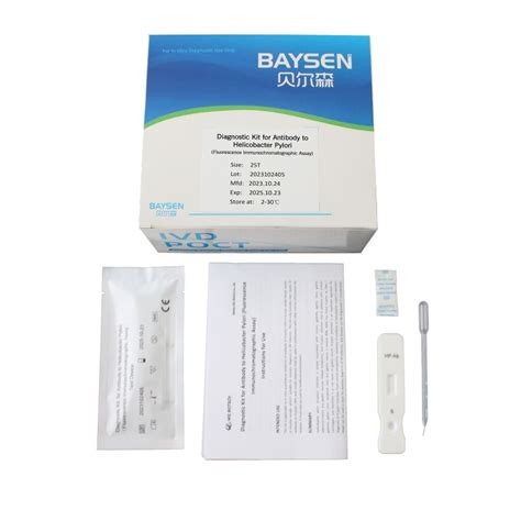 Machine Use Antigen To Helicobacter Pylori Detection Kit