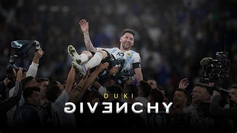 Lionel Messi Givenchy Duki Lionel Messi