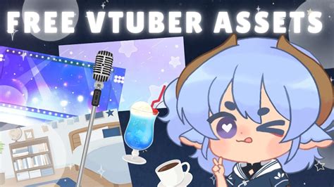 【vtuber Tutorial】a Website With Free Backgrounds Overlay Elements And